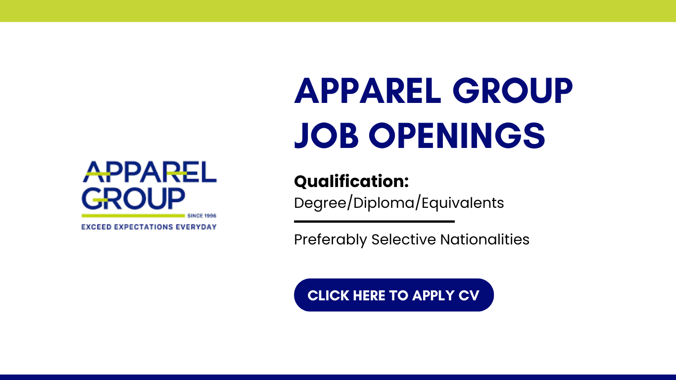 Apparel Group Careers Dubai & UAE | Latest Job Vacancies