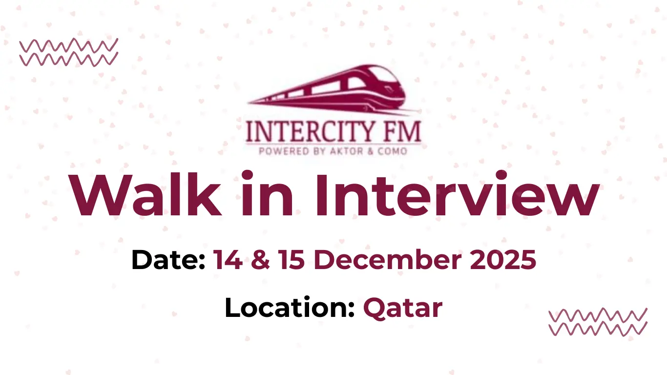 Aktor Como Intercity FM Walk in Interview in Qatar
